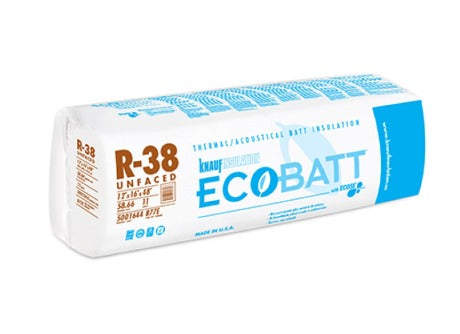 R-38 Unfaced High-Density Mineral Wool Batt Insulation – Duramor